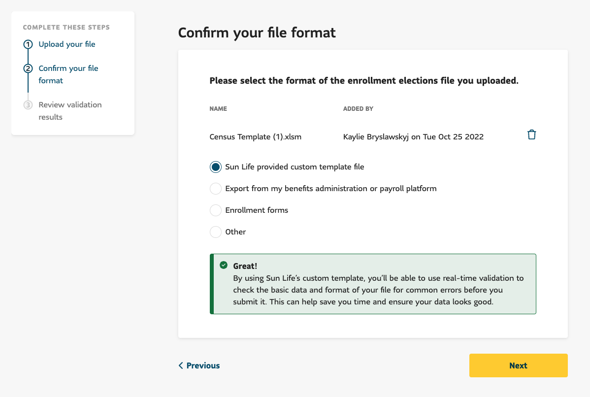 Census Validation Now Available During Sun Life Onboarding Sun Life Onboard