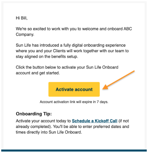 Signing in to your broker account in Sun Life Onboard – Sun Life Onboard